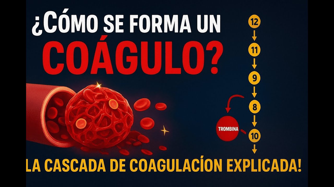 coagulación sanguínea: ¿cómo funciona la cascada de coagulación? 🩸2025 ...