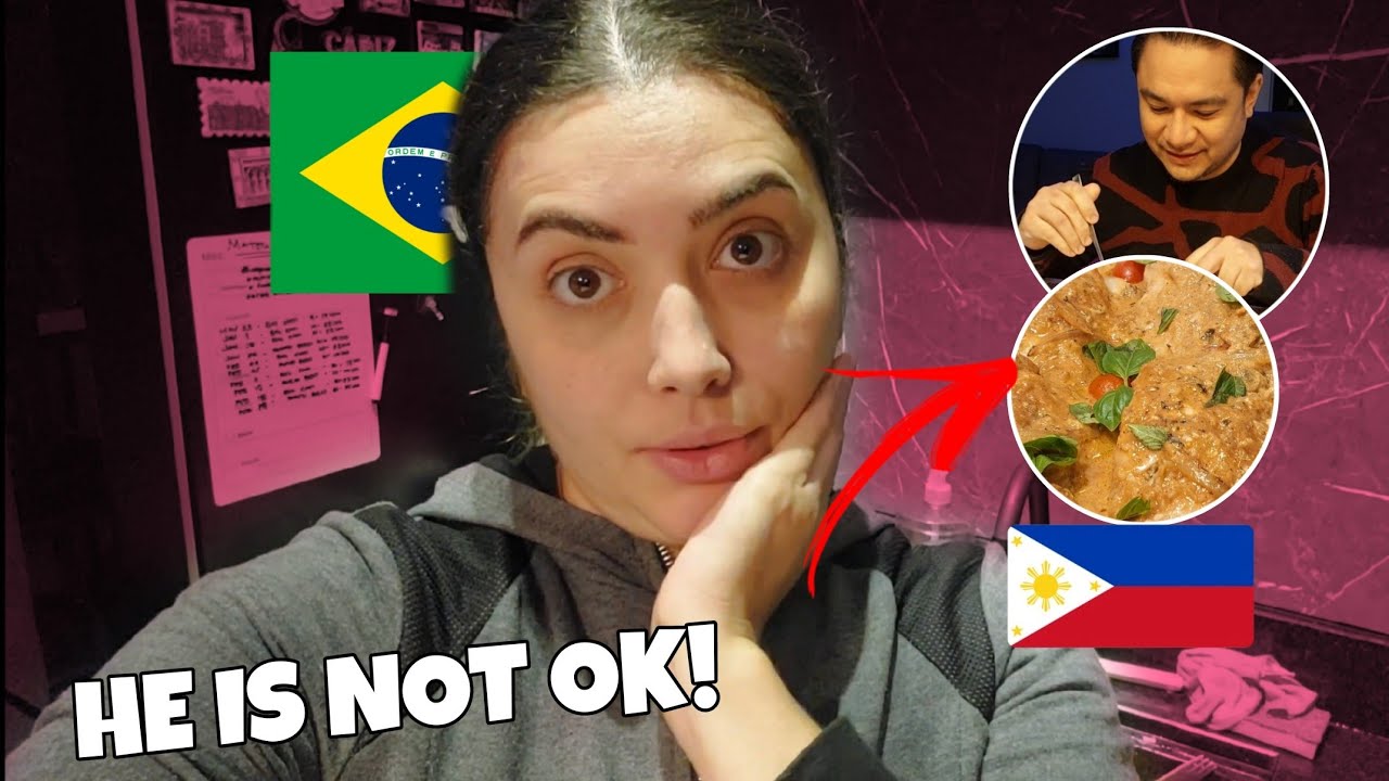 COOKING Italian DISH FOR FILIPINO HUSBAND + HE IS NOT FEELING GOOD ...