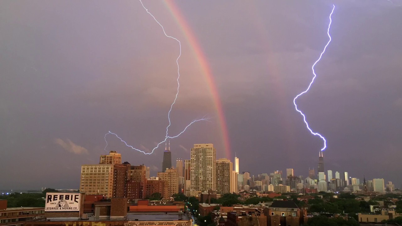 Quarantine-friendly storm chasing in Chicago - June 26, 2020 - YouTube