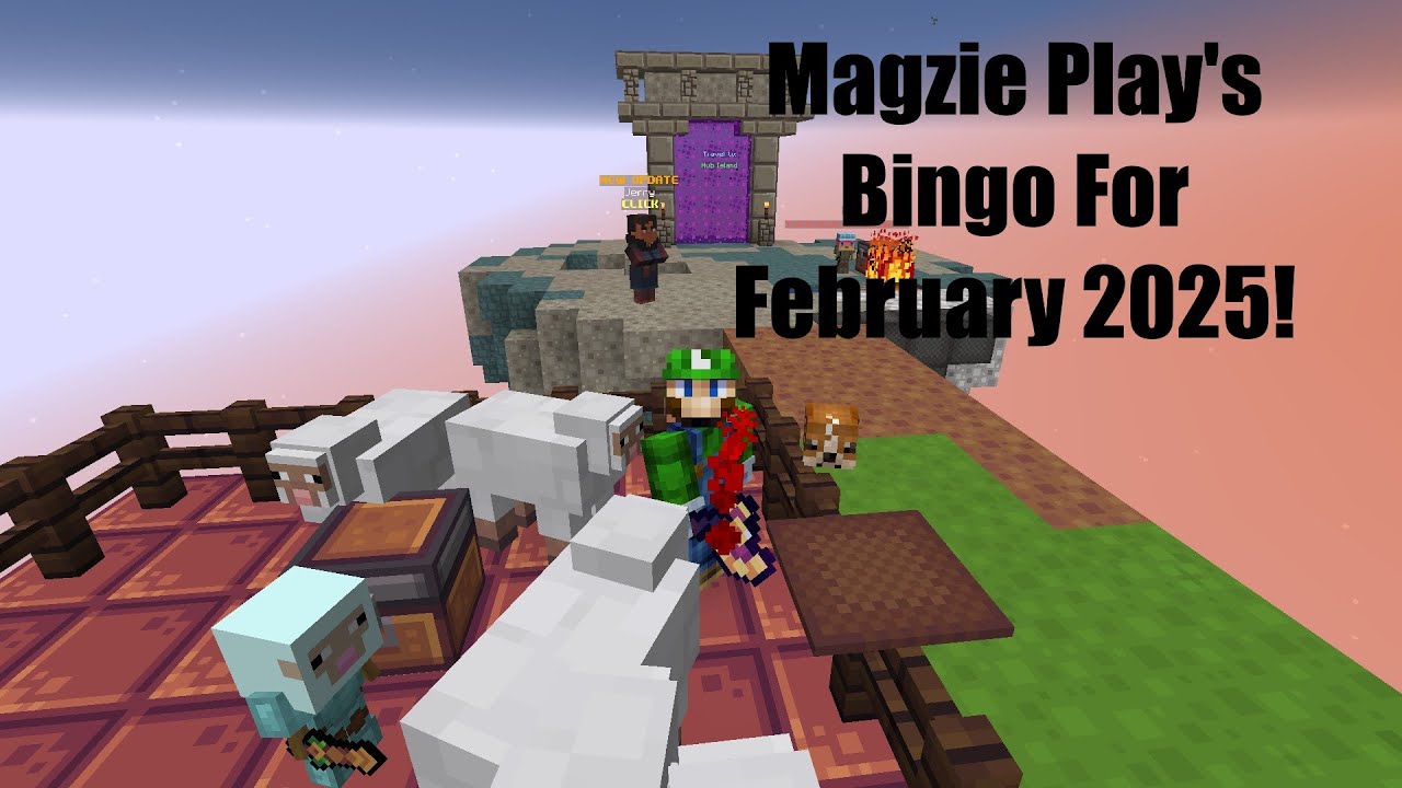 Magzie Plays Bingo For February 2025 Day 4: EP:420 Magzie's Hypixel Skyblock Playthrough! - YouTube