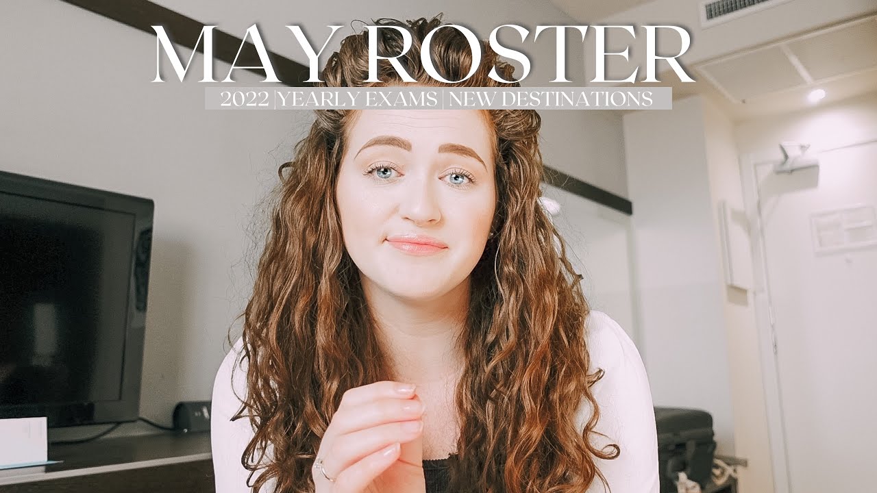 May Roster Reveal | FLIGHT ATTENDANT VLOG - YouTube