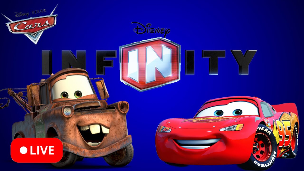 🔴 LIVE | Tractor Tipping Fun | Disney Infinity | Cars Playset - YouTube