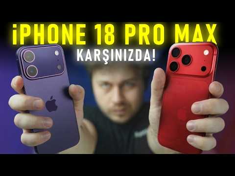 Karşınızda iPhone 18 PRO MAX - TÜM ÖZELLİKLERİ VE FİYATI !