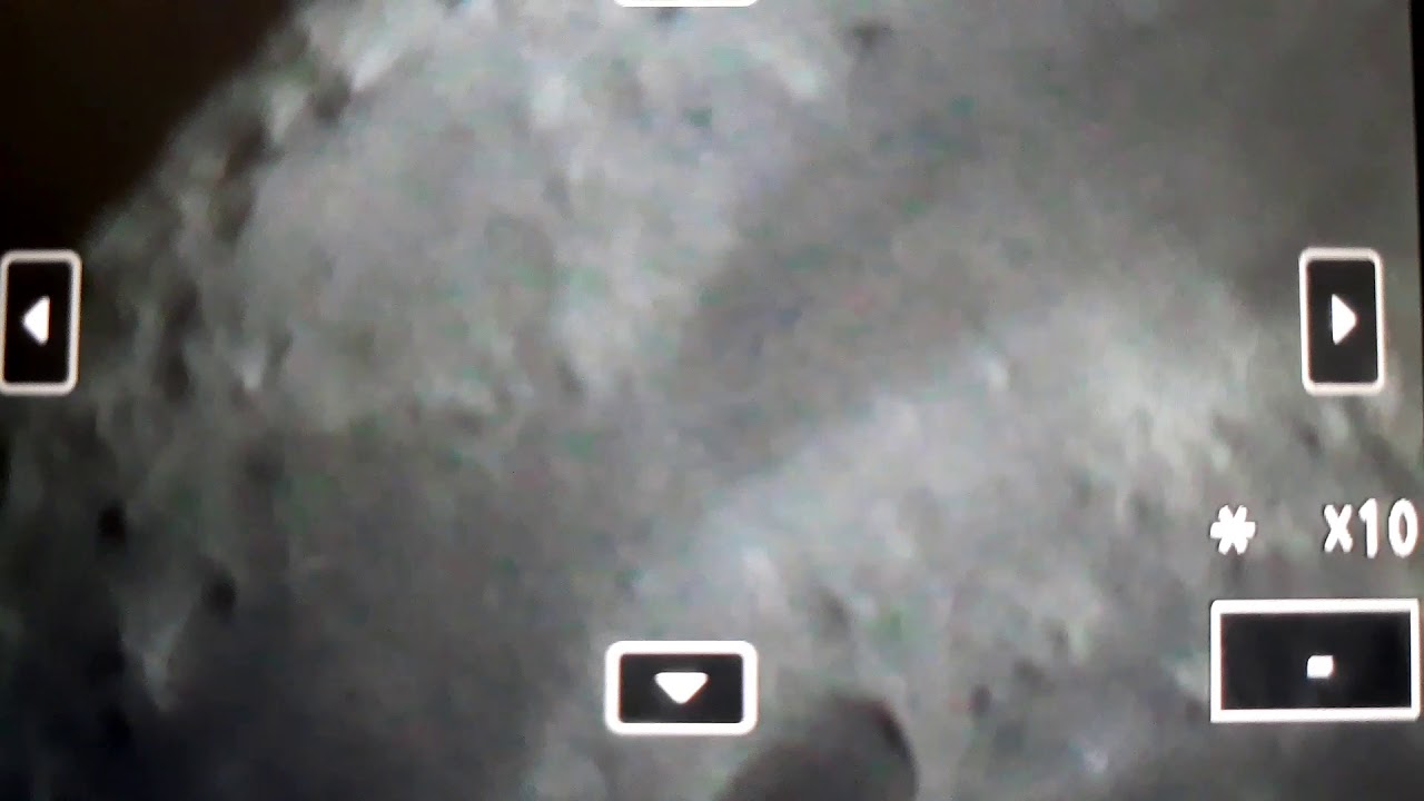 Moon zoom! Getting close with a basic dslr and telescope setup - YouTube