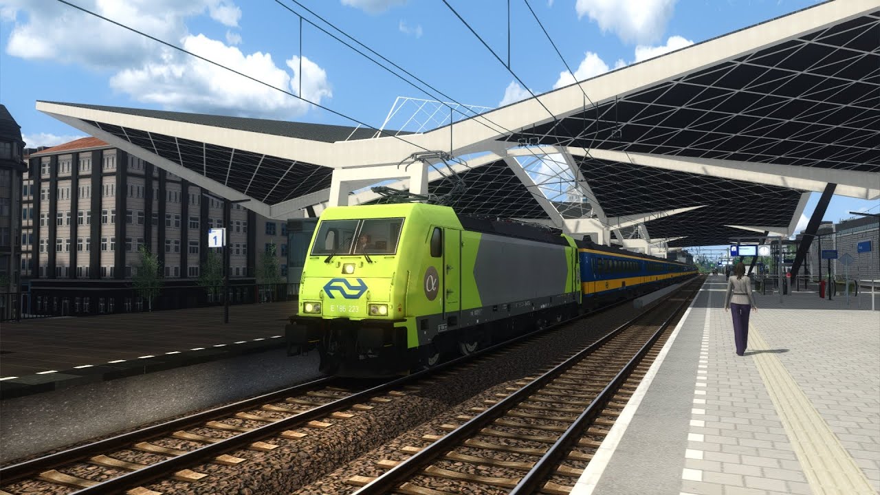 TSC | IC 1133 naar Eindhoven Centraal met de Traxx! | t' Zuiden van ...