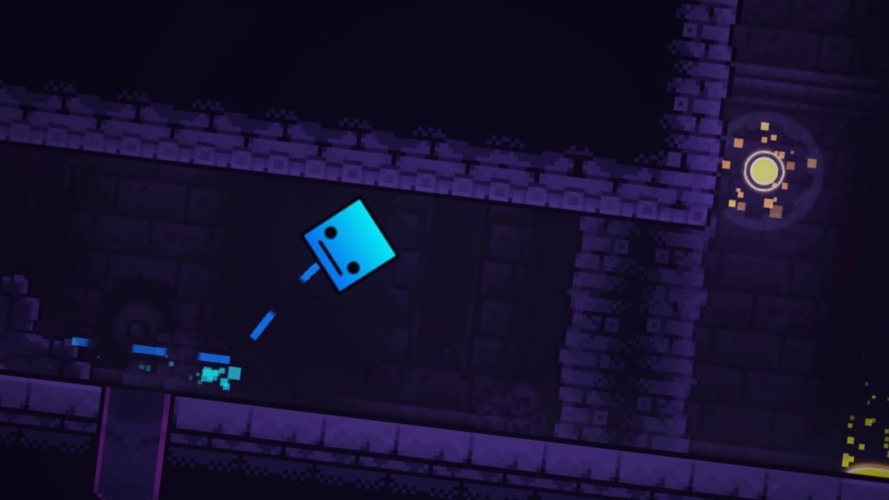 Geometry Dash - The Caverns (Platformer level by me) - YouTube