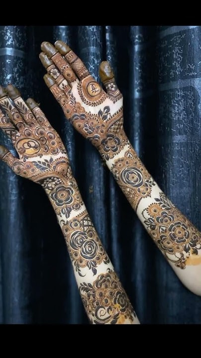 Beautiful Mendi Design Bridal Viral Subscribe Please Youtube