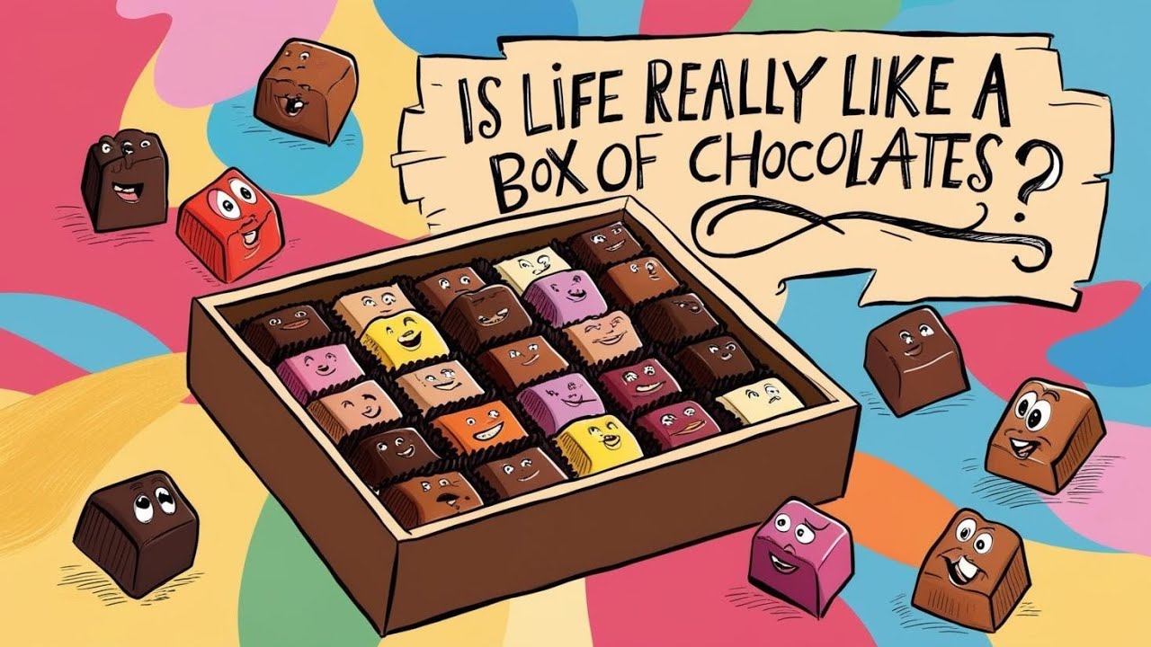 Life is like a box of chocolates.Or is it? - YouTube