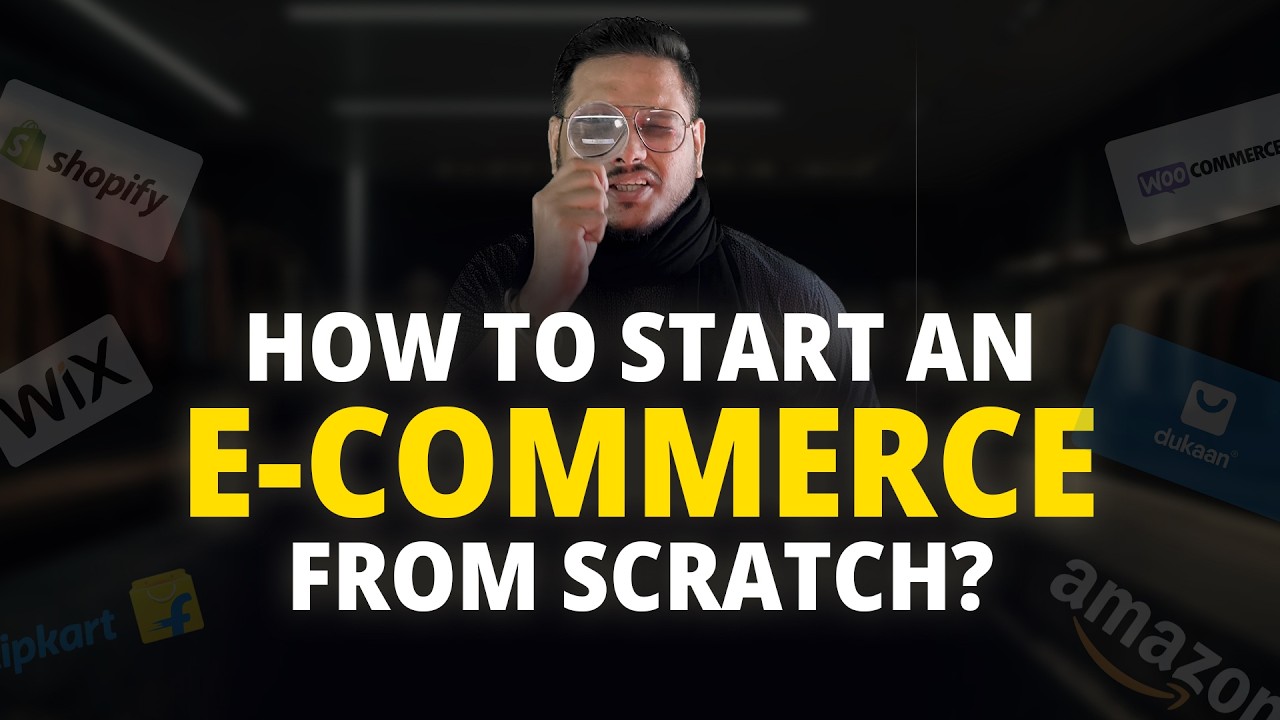 E-commerce - Step-by-step guide on how to start [ 10 Easy Steps ] - YouTube