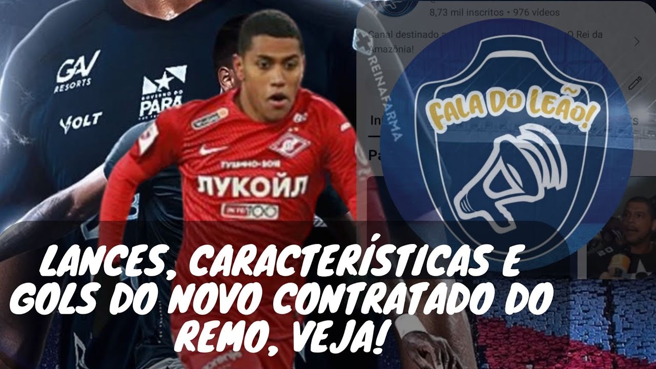 ATACANTE PEDRO ROCHA NOVO CONTRATADO DO REMO!VEJA SUAS CARACTERÍSTICAS ...