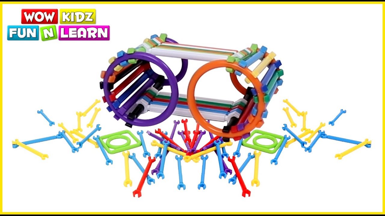 How to make "Binoculars" for kids with colourful sticks | DIY - YouTube