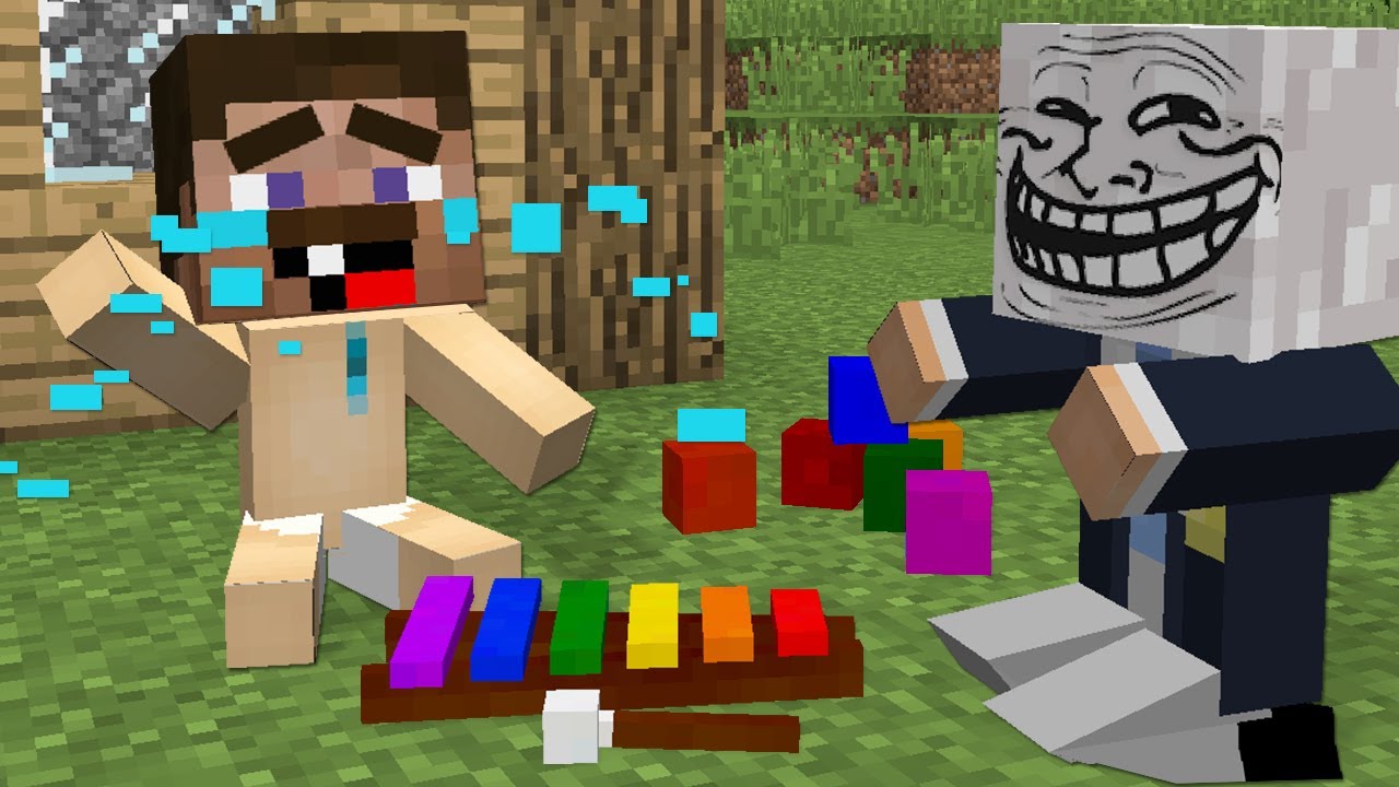 TROLL VS MINECRAFT #224 - YouTube