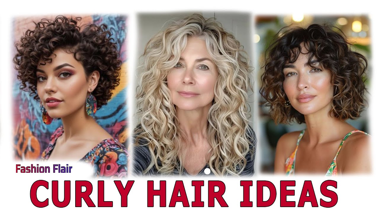 40 Beautiful Curly Hairstyles & Curly Hair Ideas for 2025.Curly Bob ...