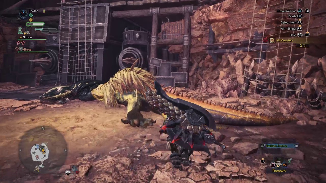 Monster Hunter World, switch axe gameplay - YouTube