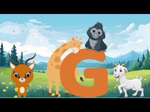 Animal Adventures with the Letter G | Alphabet Learning | Brainy Whiz ...