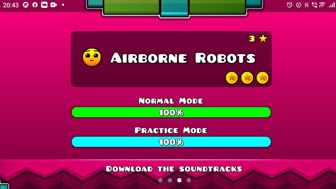 Airborne Robots:Full level and coins - YouTube