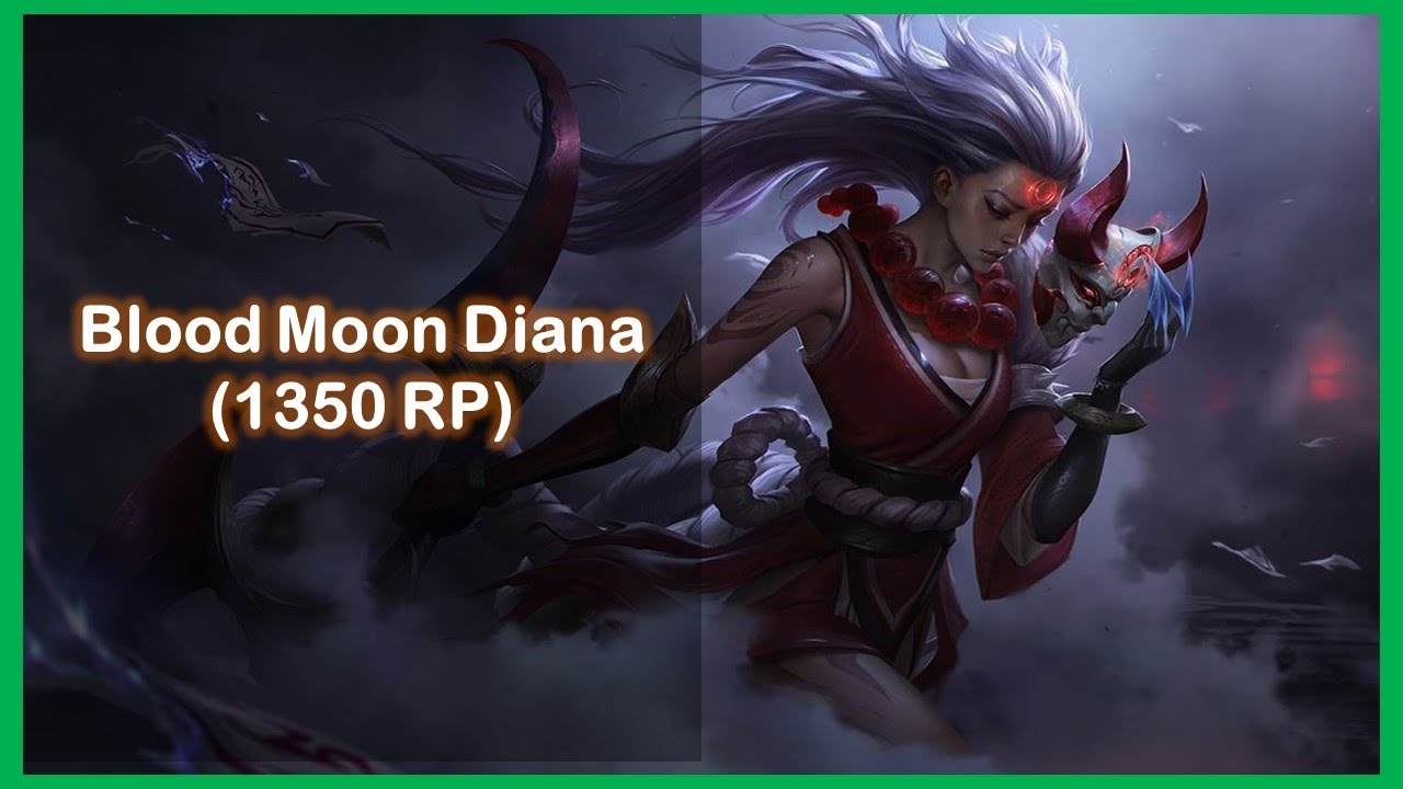 Blood Moon Diana Skin - YouTube