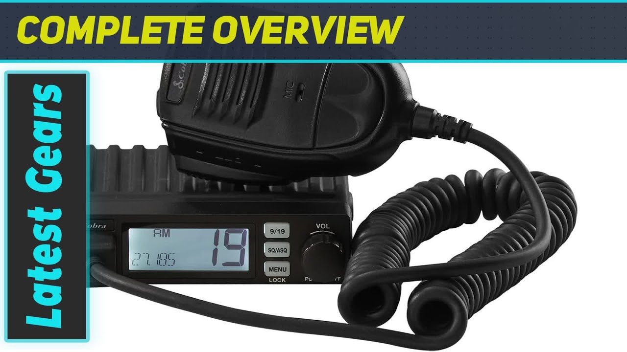 Cobra 19 MINI CB Radio: The Ultimate Compact Companion - YouTube