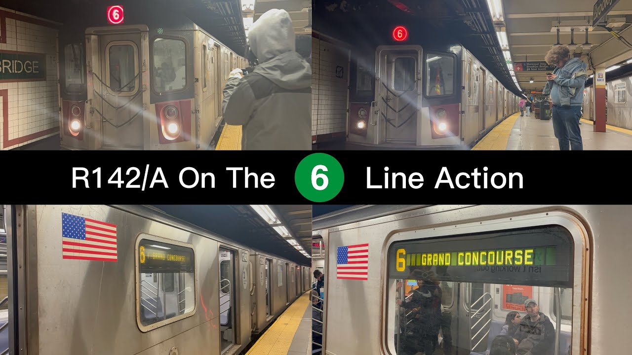 R142/A On The (6) Line In 2025 Action - YouTube