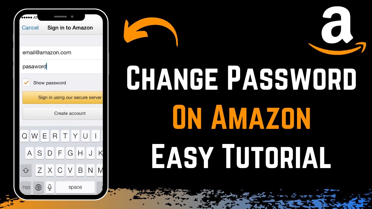 How to Change Amazon Password ! - YouTube