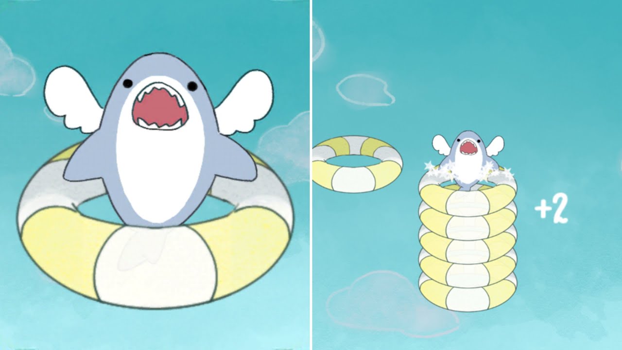 Baby Shark Stack 👶🏻🦈🧬 All Levels Gameplay iOS - YouTube