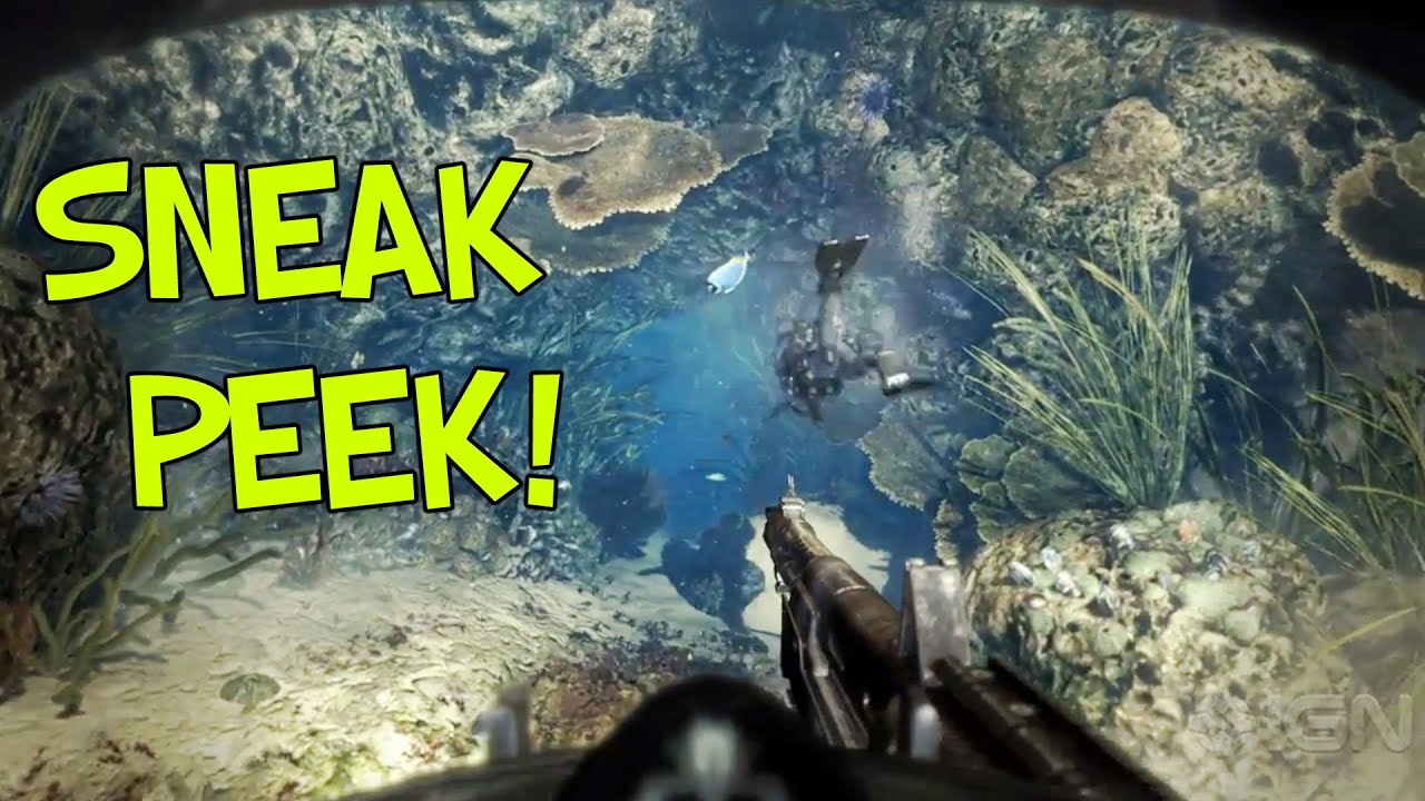 Call Of Duty Ghosts "UNDER WATER MISSION FOOTAGE" COD Ghosts Campaign ...