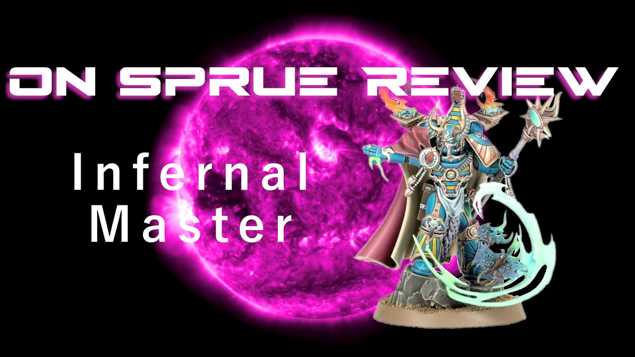 On Sprue Review: Thousand sons Infernal Master - YouTube