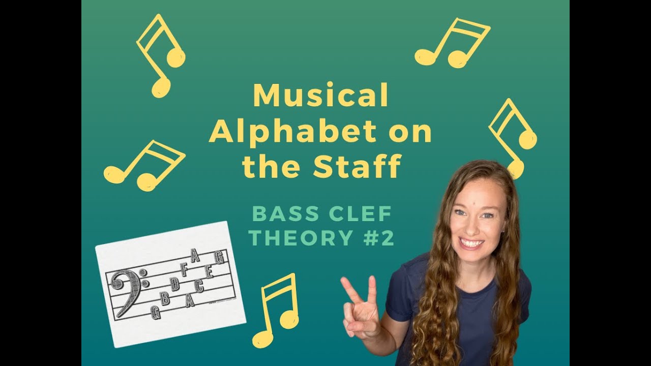 Theory #2- Notes on the Bass Clef Staff - YouTube