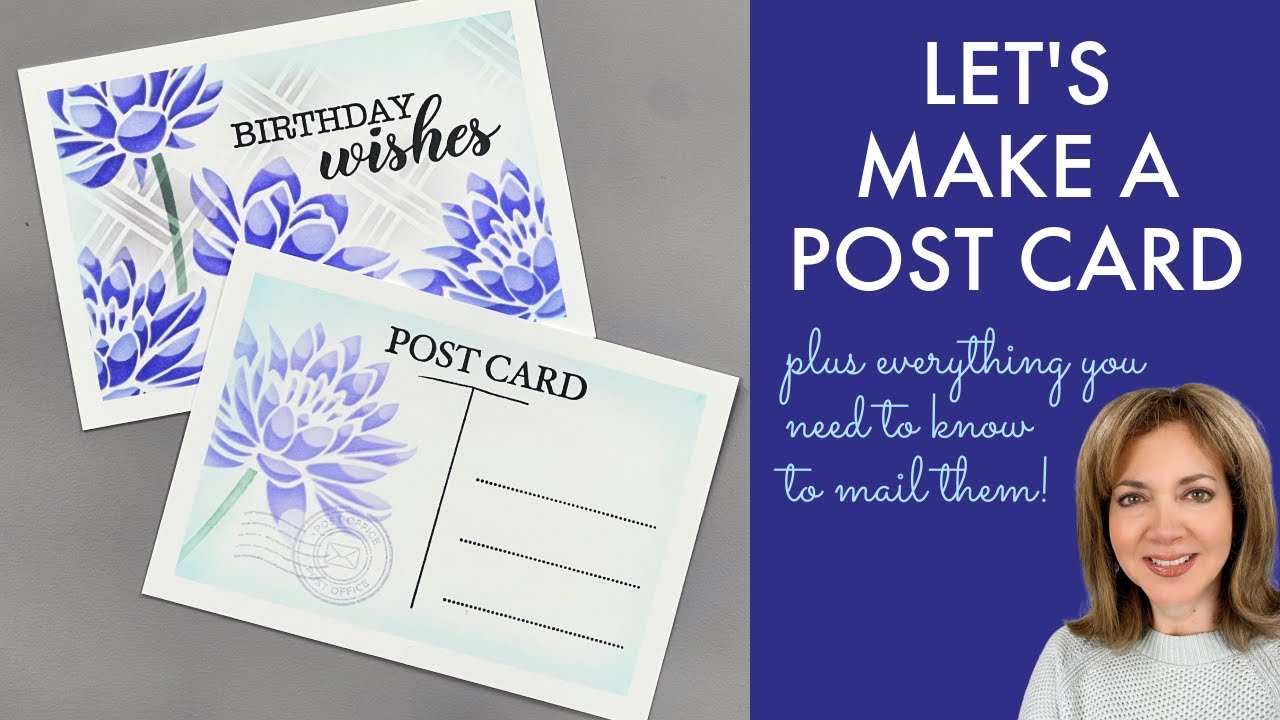 Let's Make a Post Card! (Plus, everything you need to know to mail them ...