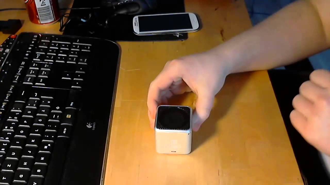 Jaytech Bluetooth Mini Bass Cube review - YouTube