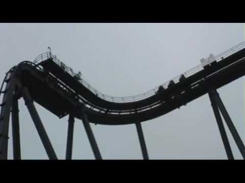 Krake Roller Coaster B&M Dive Machine Offride Footage Heide Park ...