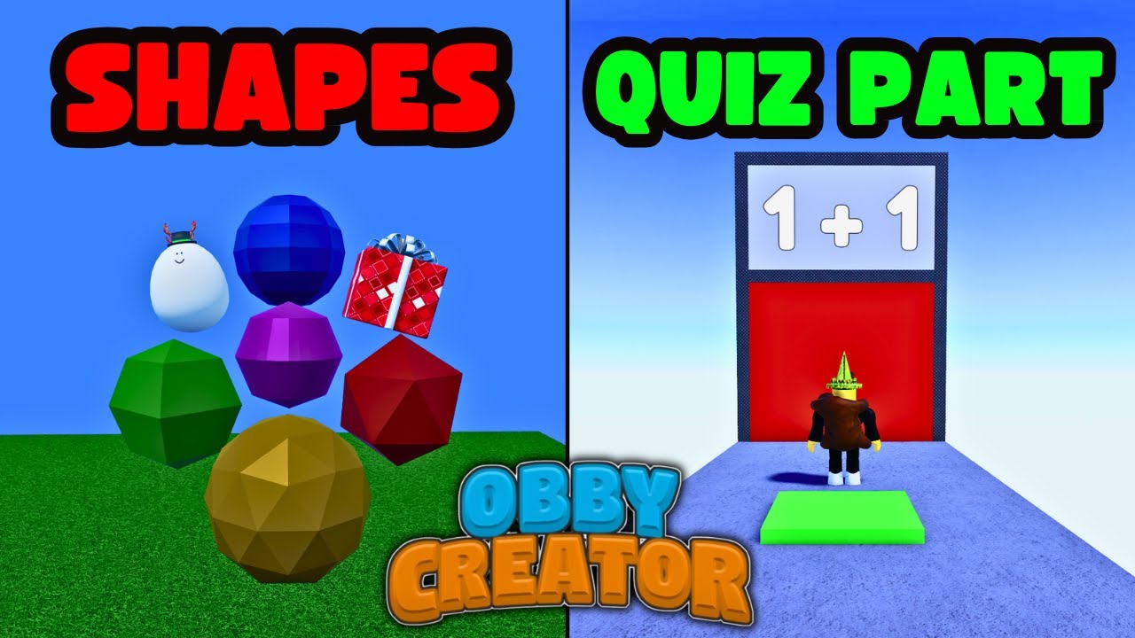 Obby Creator just got a BIG UPDATE... (New Parts, Shapes, & MORE ...