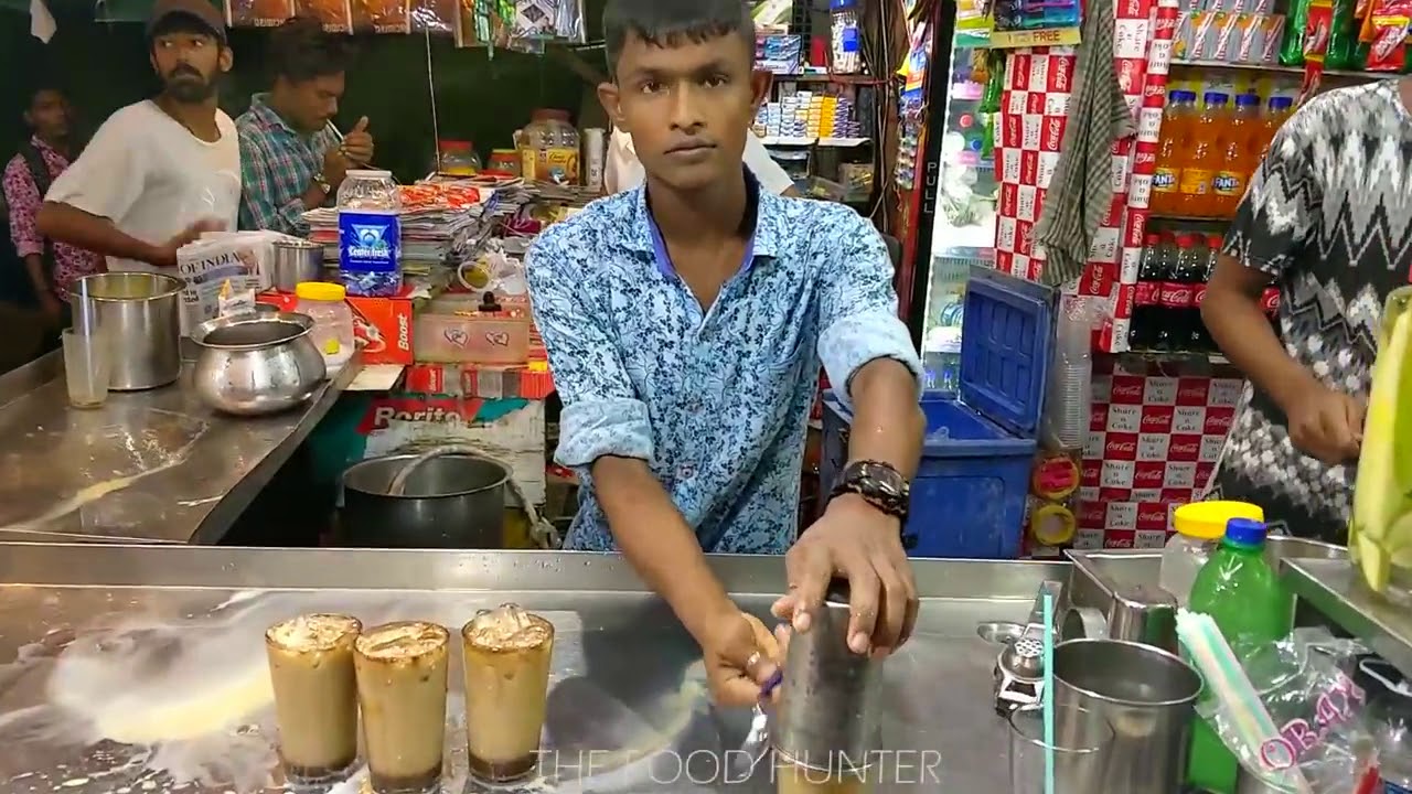 Kochi's famous KULUKI SARBATH Boost Kuluki Street Food Kochi Kerala ...