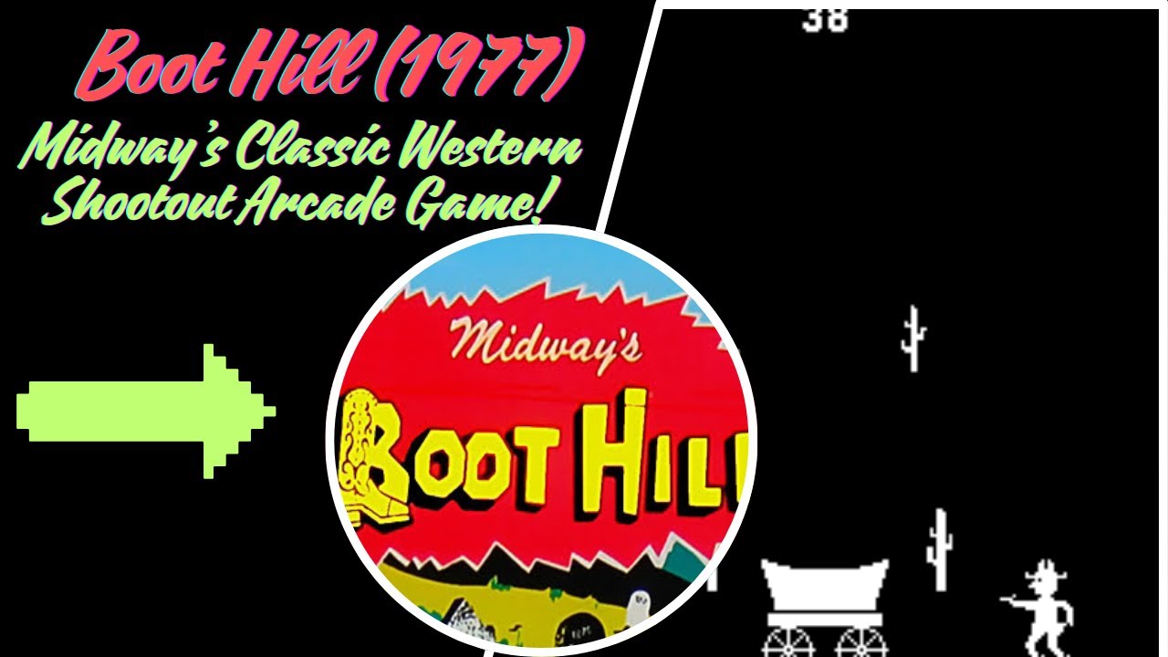 Boot Hill (1977) – Midway’s Classic Western Shootout Arcade Game! - YouTube