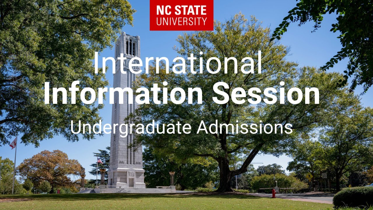 International Information Session | NC State University Undergraduate ...