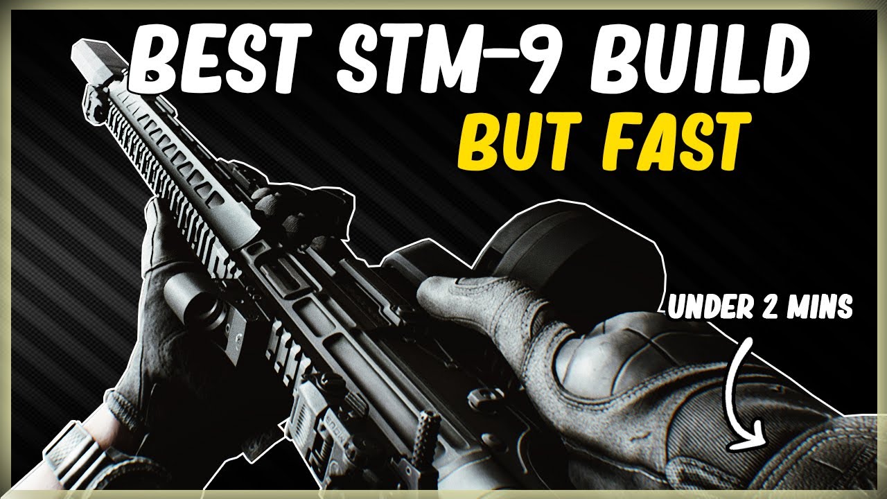 BEST STM-9 BUILD BUT FAST LOW RECOIL HIGH ERGO GUN BUILD EFT ESCAPE ...