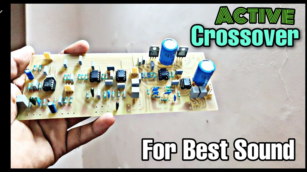 Active Crossover Amplifier की Best Sound के लिए 3 ways crossover - YouTube