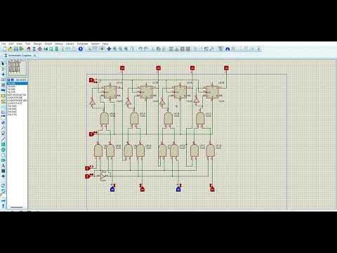 Registro de desplazamiento Serie/Paralelo- proteus - YouTube
