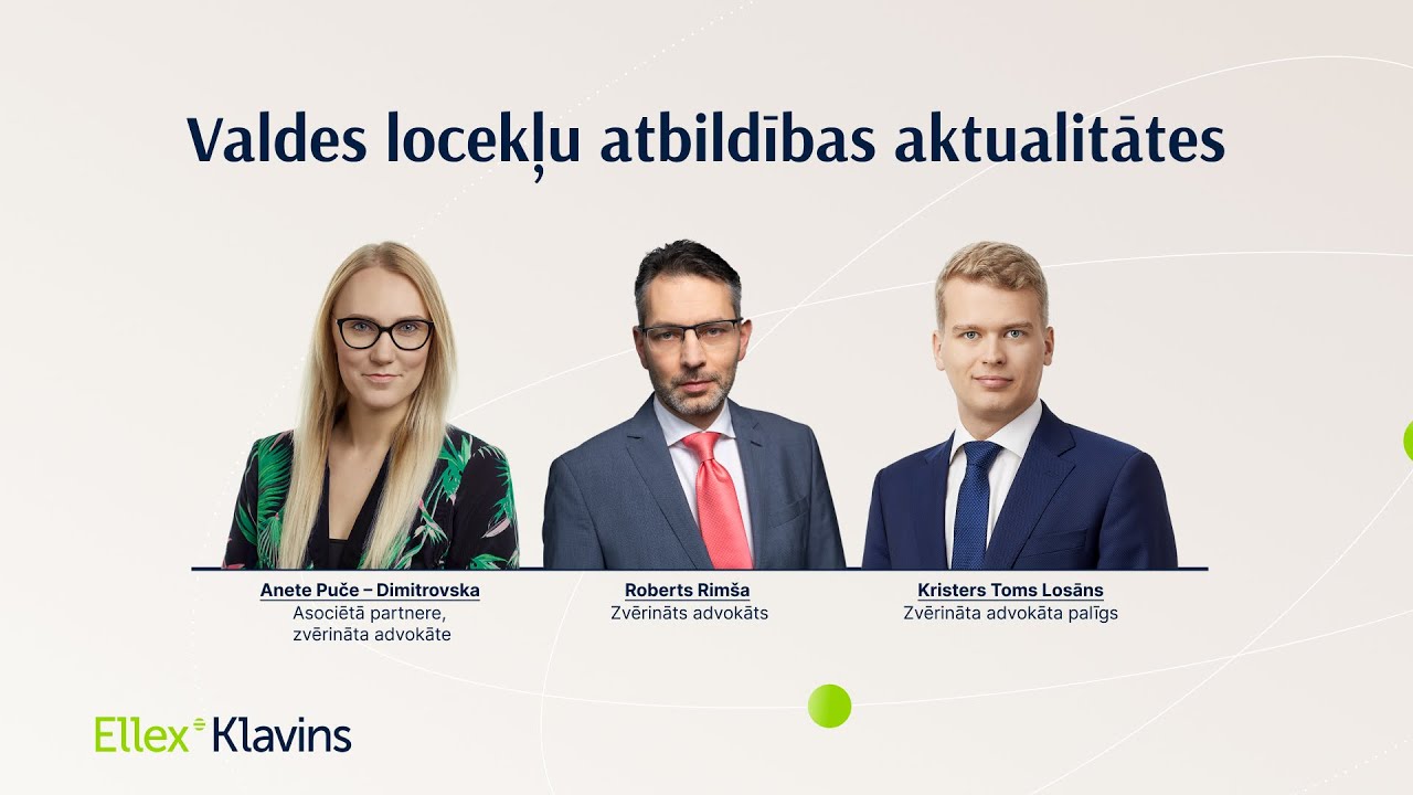 Seminārs: Valdes locekļu atbildības aktualitātes | 27.03.2024. - YouTube
