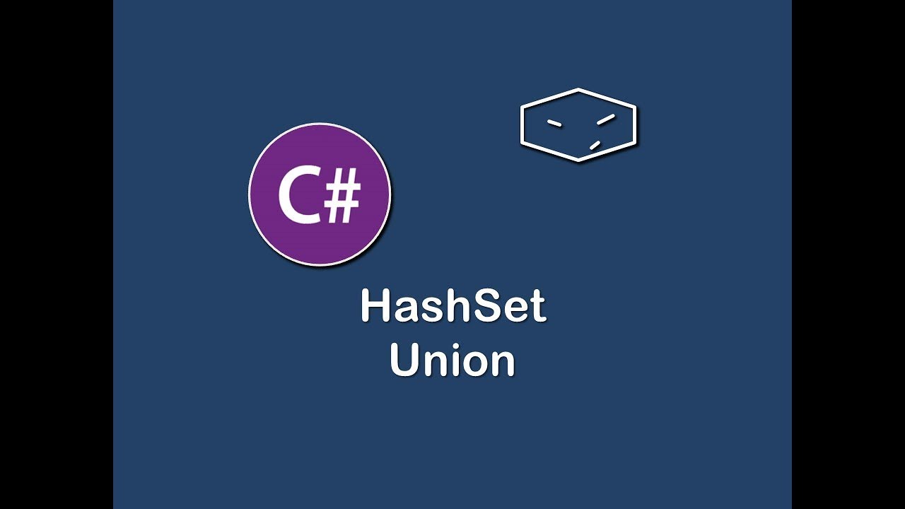 union hashsets in c# - YouTube