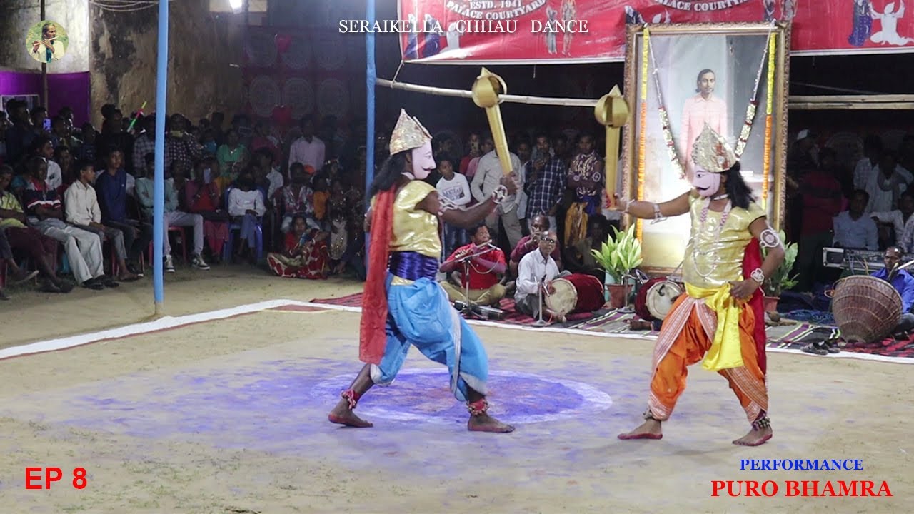 Seraikella Chhau Dance I Puro Bhamra I EP 8 I Kalyan Patra - YouTube