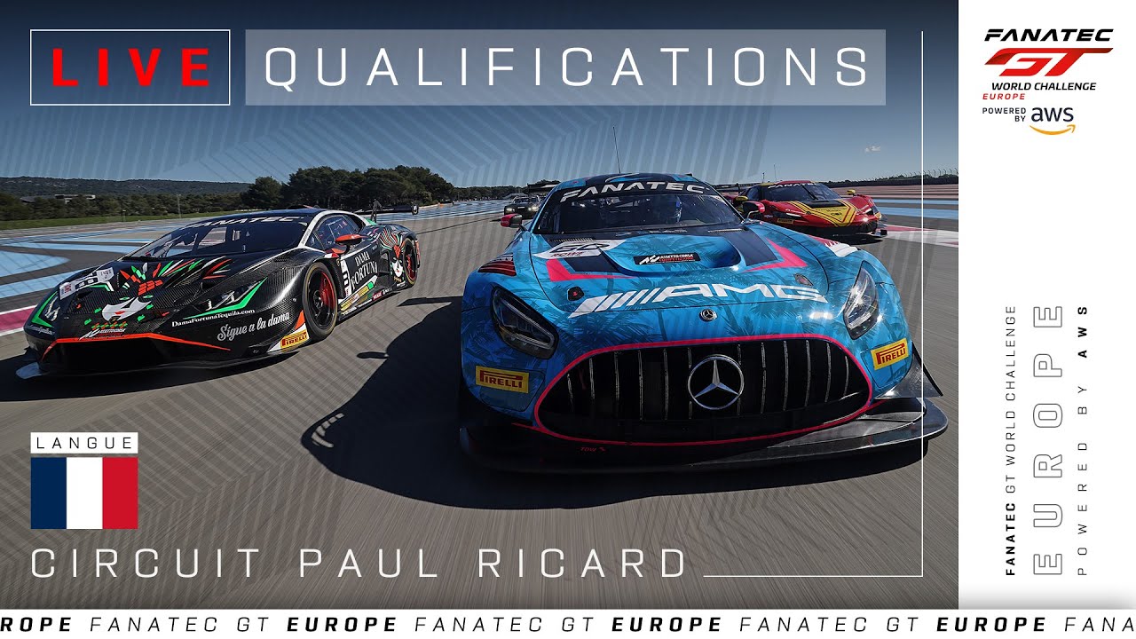 LIVE | Qualifications | Circuit Paul Ricard | 2024 Fanatec GT Europe ...