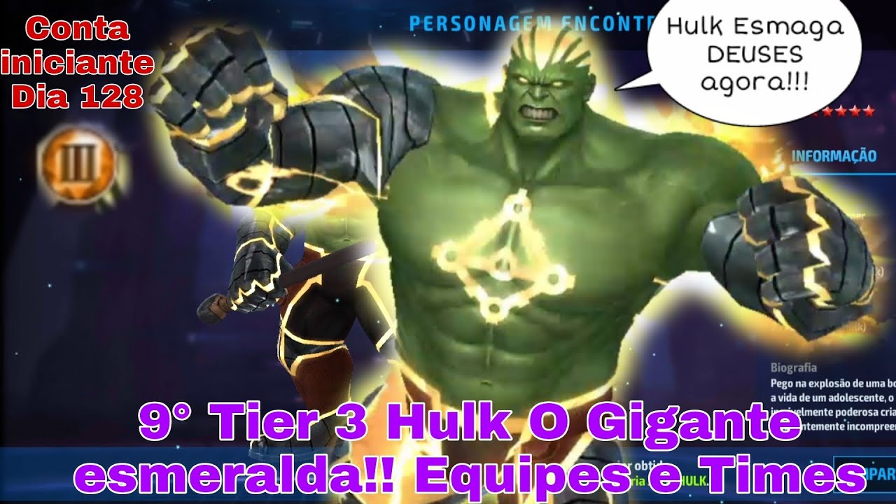 Marvel Future Fight - 086 Detonado Hulk Tier 3 Times e equipes - YouTube