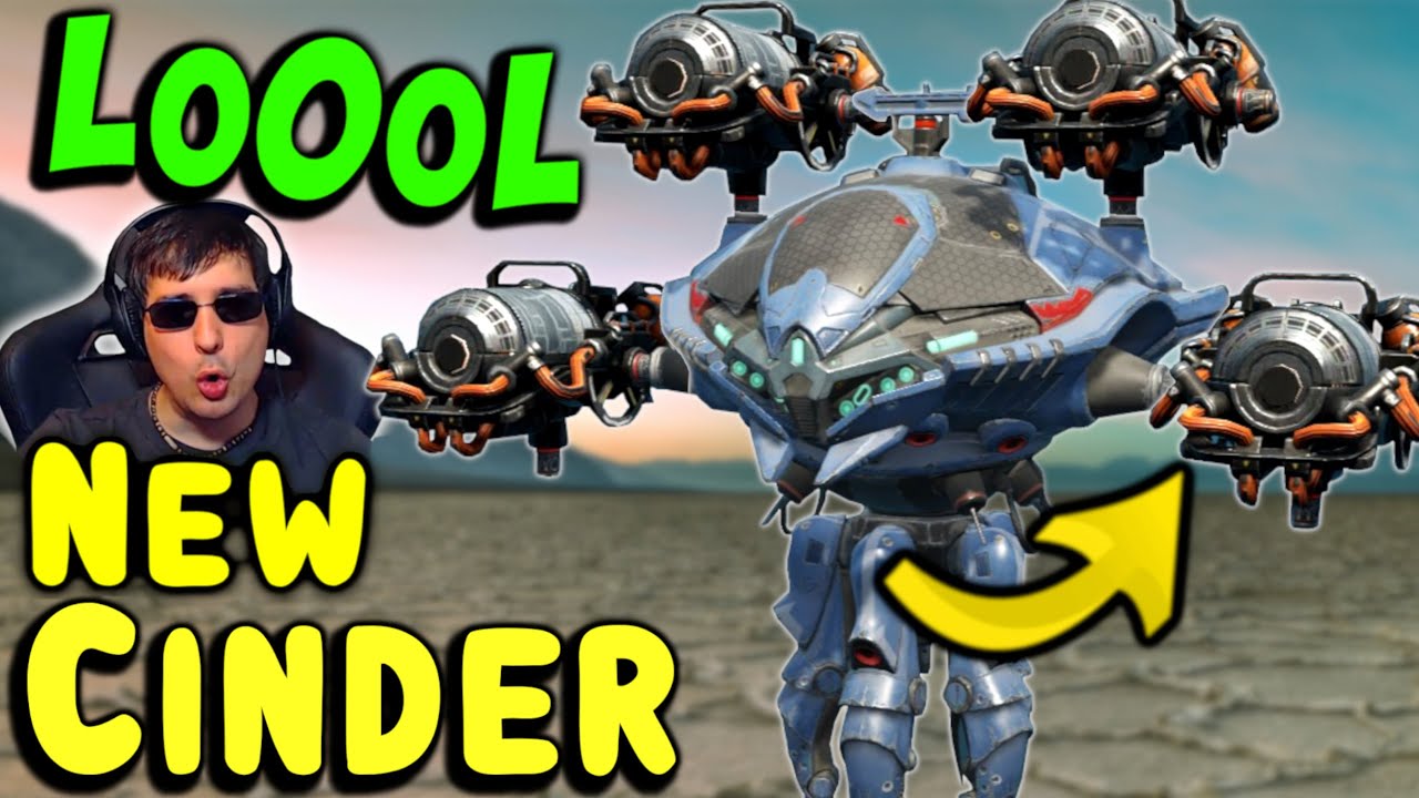 MASSACRE! New Titan Weapon CINDER War Robots Test Server Gameplay WR ...