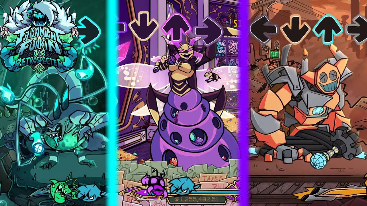 Blinded By Riches! | Friday Night Funkin' Vs. RetroSpecter Part 2 ...