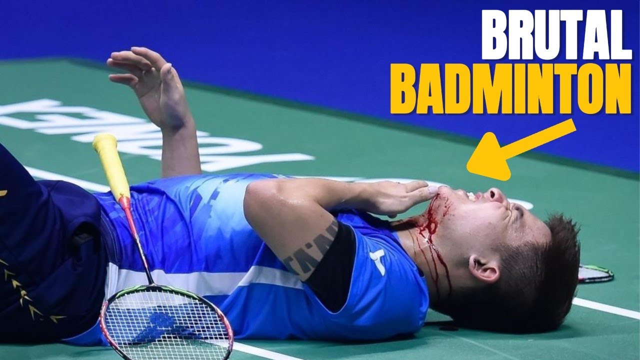 8 Minutes Of BRUTAL Badminton Injuries That Will Make You GRIMACE With ...