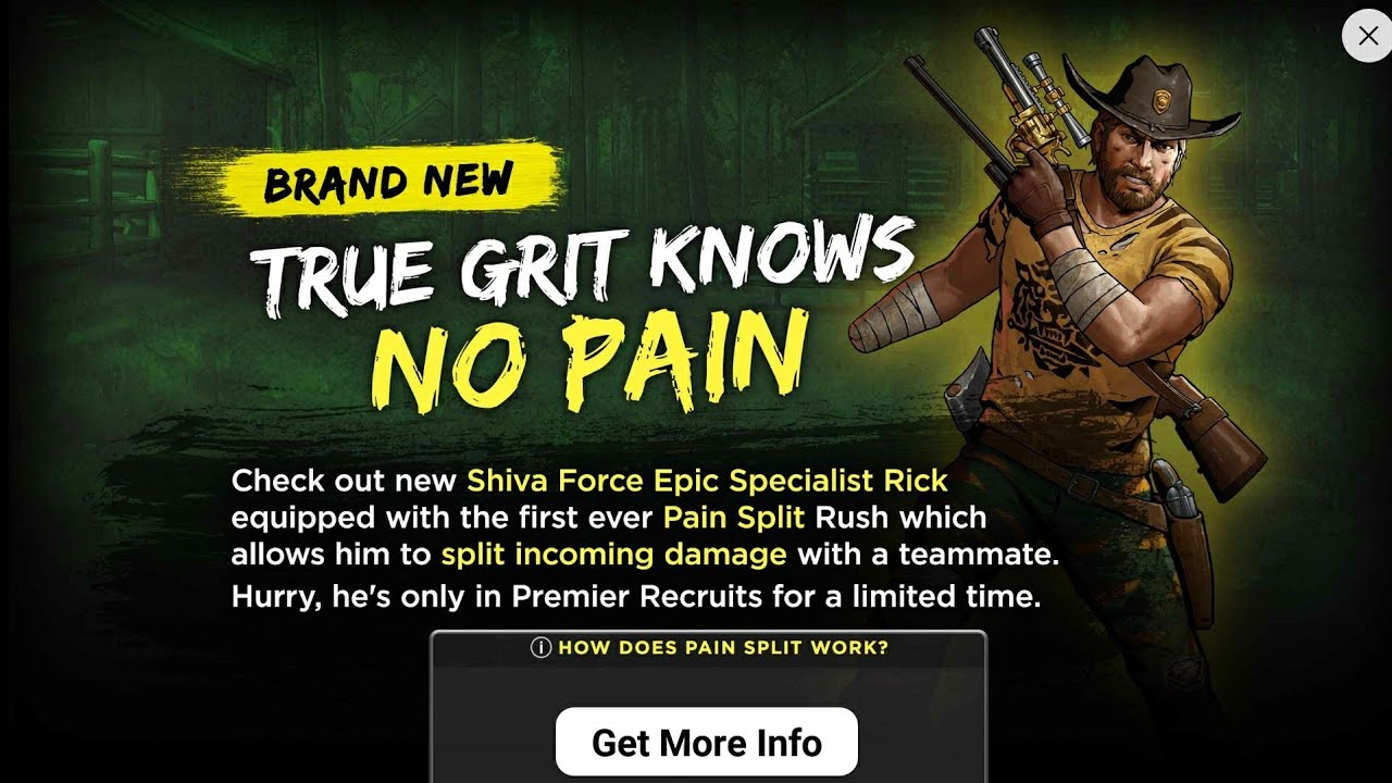 Walking Dead: Road To Survival - Epic Shiva Force Rick - 50 Pack ...