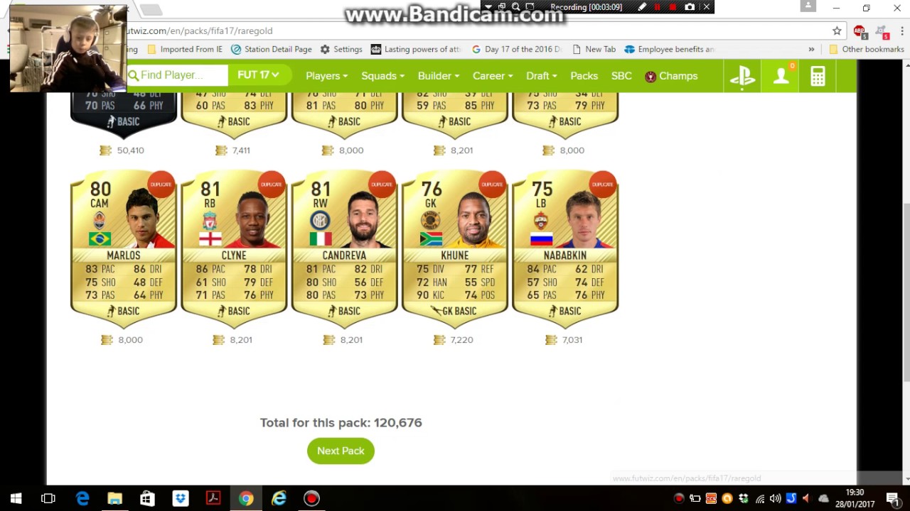 futwiz pack opening 2 - YouTube