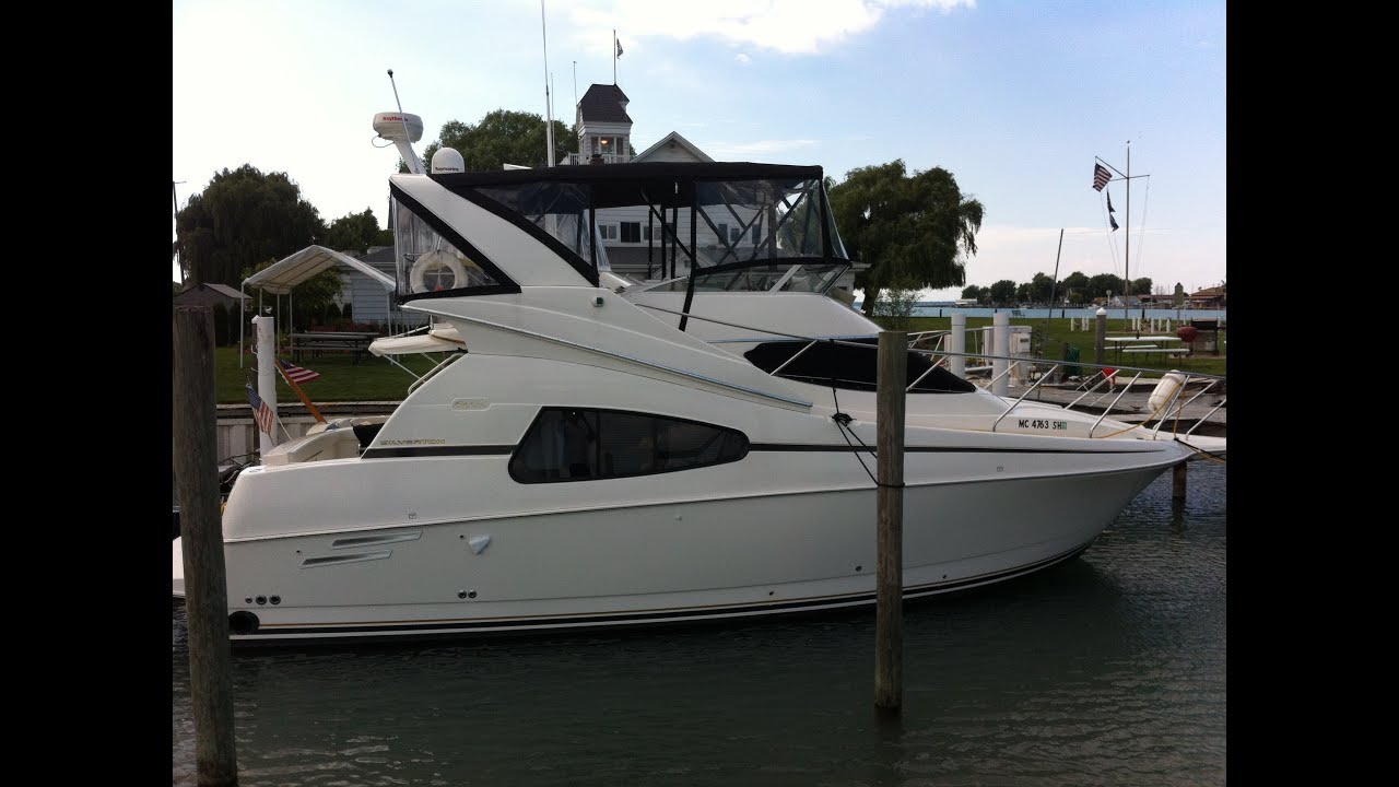 2001 Silverton 330 Sport Bridge -- SOLD - YouTube