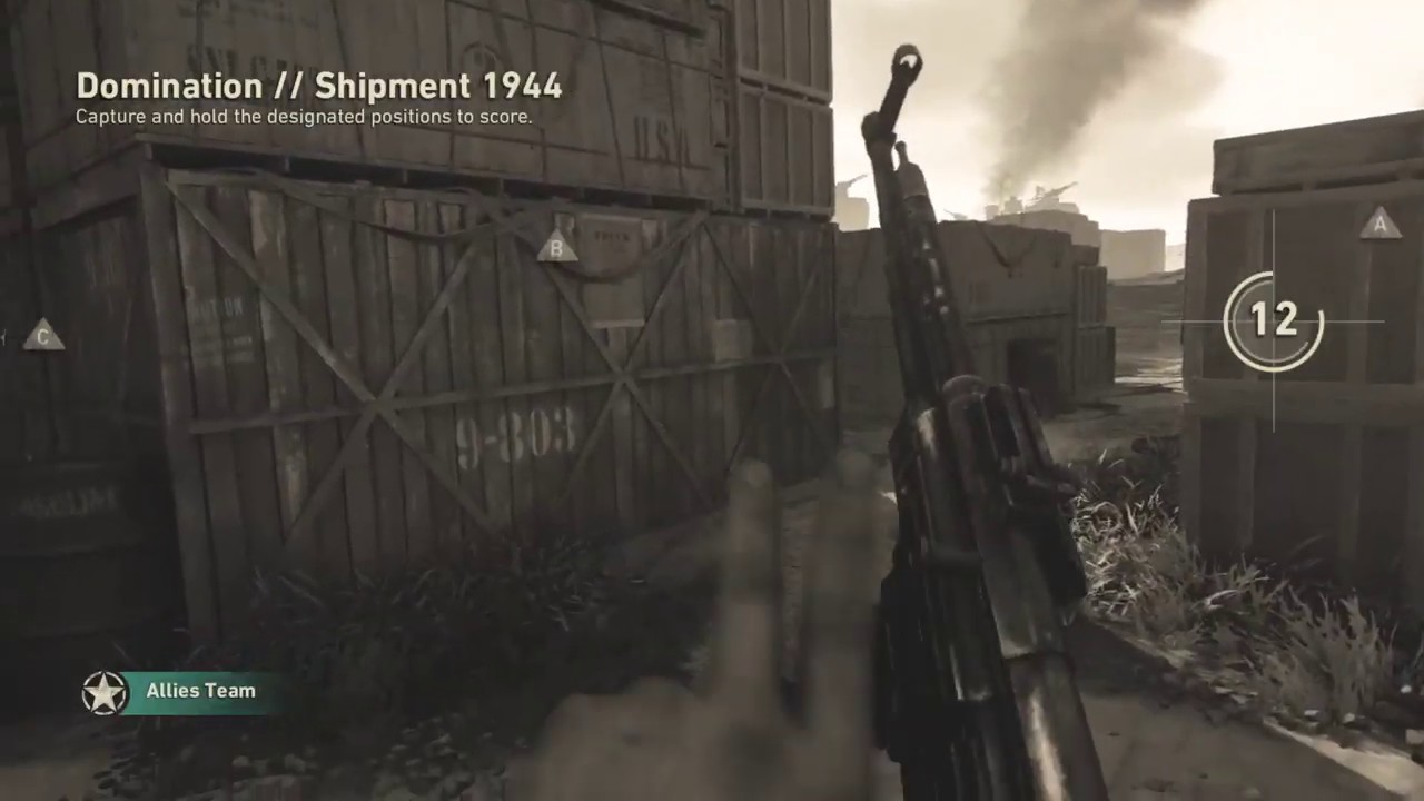 Call of Duty®: WWII Shipment Gameplay - YouTube